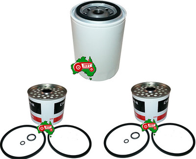Fits For Ford Tractor Oil Fuel Filter Kit 2000 3000 4000 5000 7000 ...