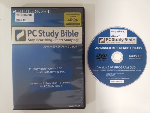 Biblesoft - PC Study Bible ADVANCED REFERENCE LIBRARY DVD ROM Version 5 ...
