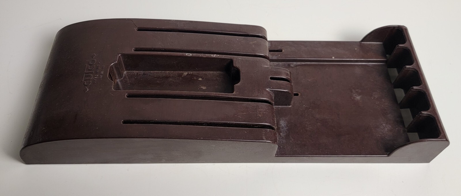 VTG Cutco knives wall mount / draw Bakelite holder 15.5” x 5.5” | eBay