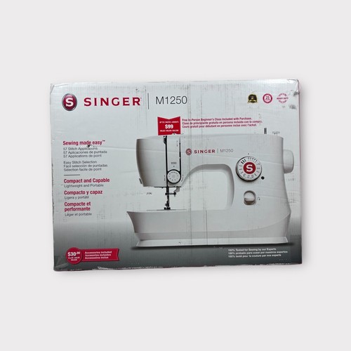 Singer M1250 57-Stitch Sewing Machine - White BRAND NEW 840163304498| eBay