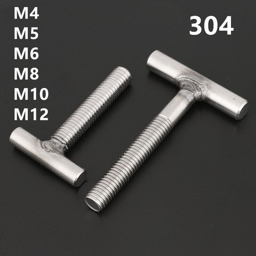304 Stainless Steel T-Shaped Screws Welding Screws M4 M5 M6 M8 M10 M12 ...
