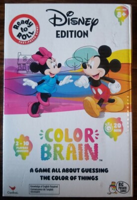 Sealed New Disney Edition / Color Brain Game / Ready To Roll (2 To 10 ...