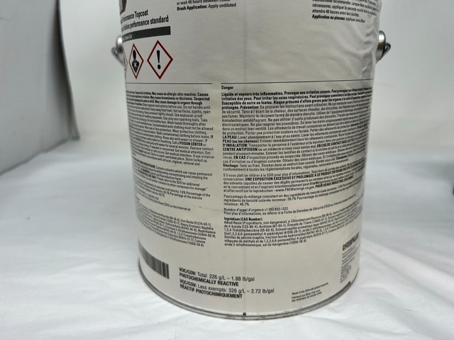 1 Gallon of OEM CATERPILLAR CAT Yellow Topcoat Paint 563-7235 for sale ...