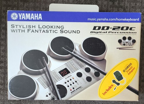 Yamaha DD-20C Electronic Digital Percussion Drum Set Mint In Box Works ...