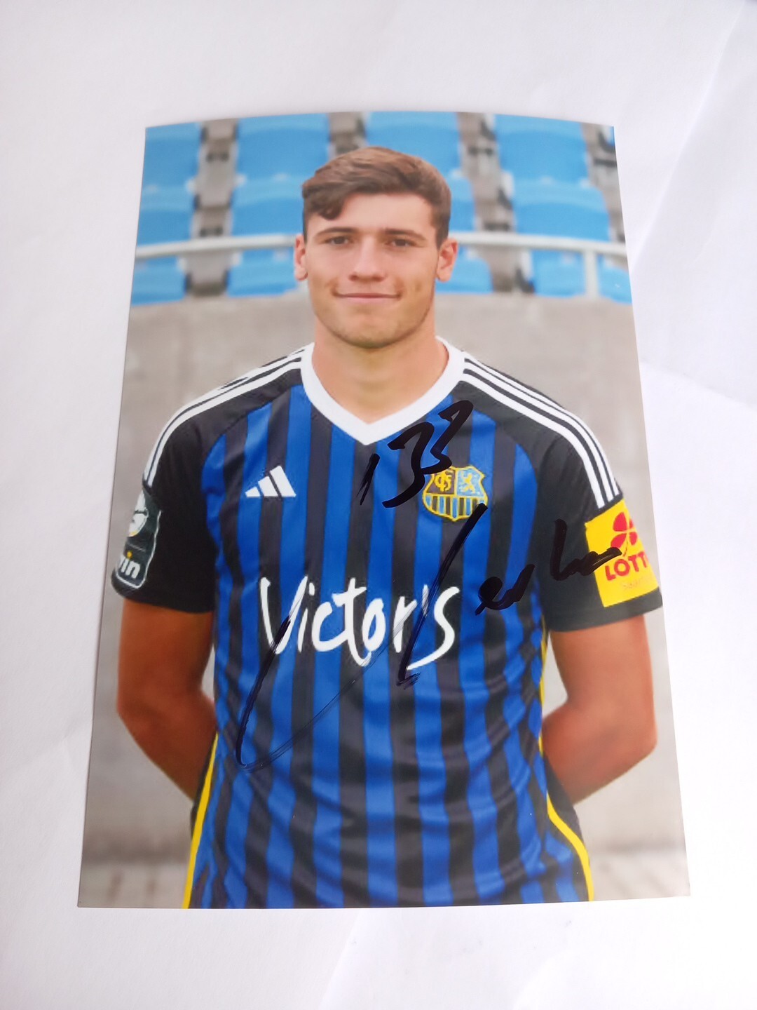 Signiertes Foto Luca Kerber 1.FC Saarbrücken NEU (2) | eBay