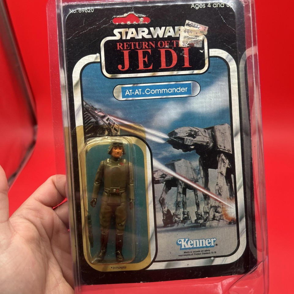 Star Wars Return Of The Jedi At- At Commander Carded Figure 1983 | eBay