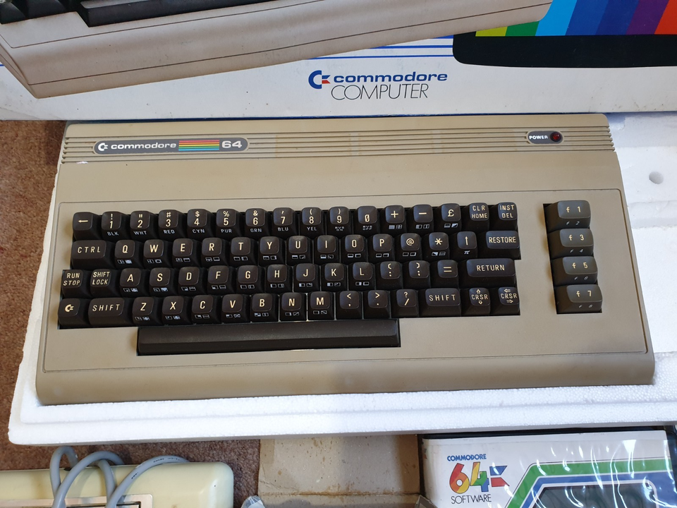 Commodore 64 Micro Computer Boxed Plus Games. Good condition example ...