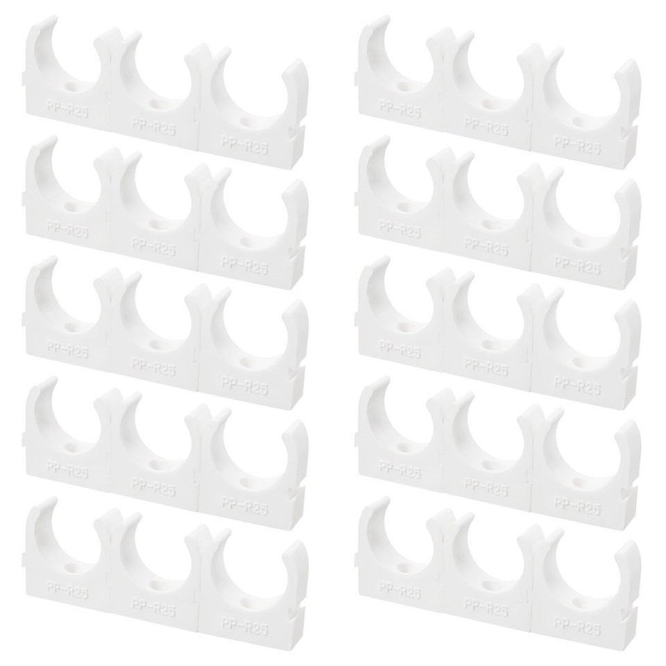 50 Pcs U Shape Clips Tube Clamp Set U-shaped Clamps Pvc Water Pipe for ...