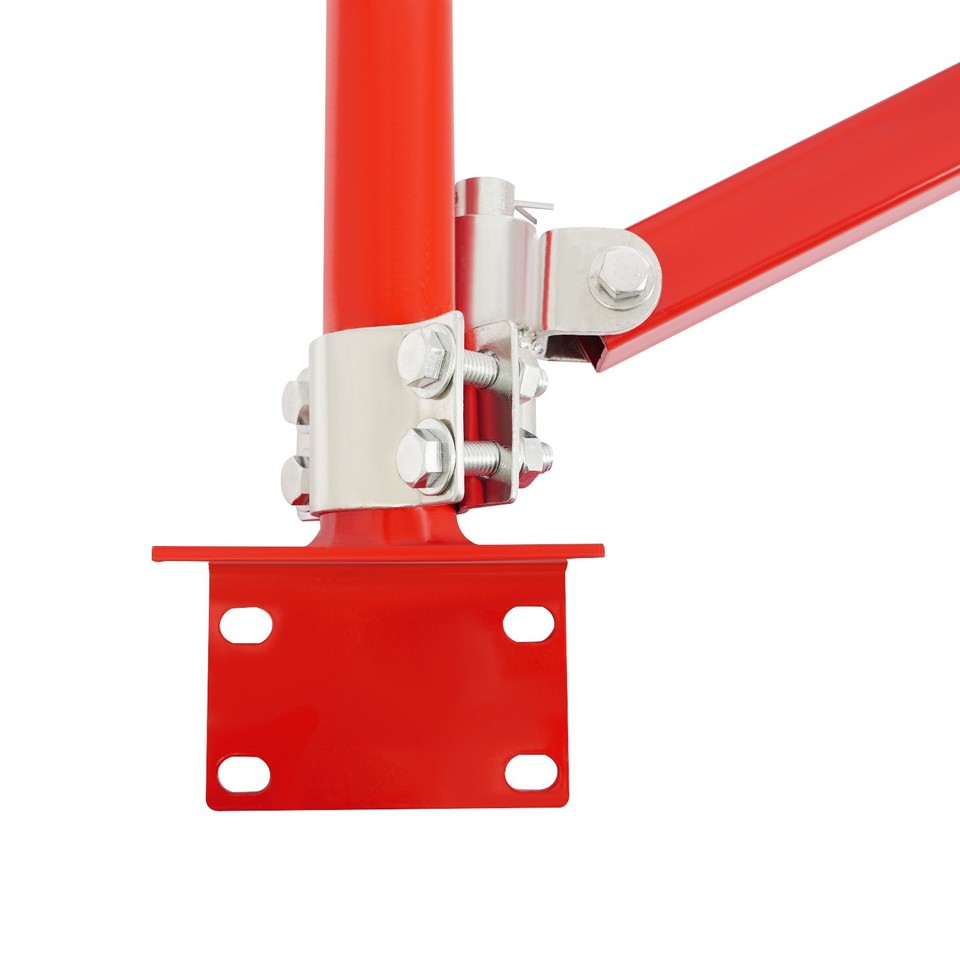 Wall Mount Crane Bracket, Alloy Steel Hoist Bracket, Crane Swing Arm ...