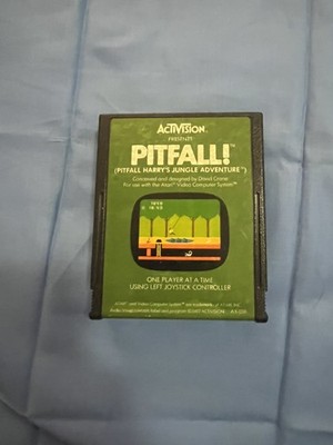 PITFALL Atari 2600 Game with nice original label works 2600+! TESTED ...