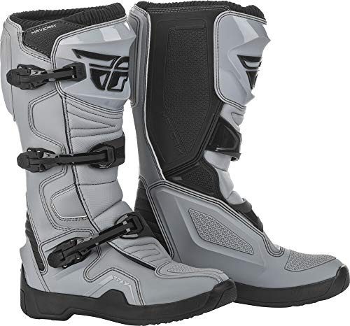Fly Racing Maverik MX Off road/ Dirt Bike Boots Size 9 Grey/Black | eBay
