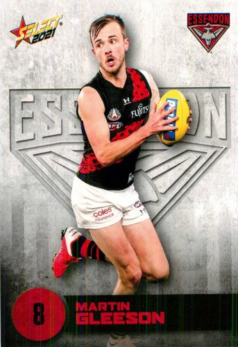 2021 ESSENDON BOMBERS AFL Card MARTIN GLEESON Footy Stars | eBay Australia