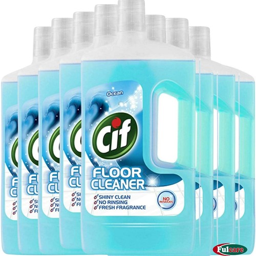 8x Cif Deep Clean Liquid Hard Surface Multi Purpose Ocean Floor Cleaner ...