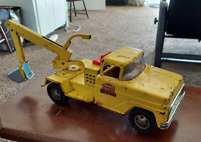 Tonka Backhoe Toy Pressed Steel | eBay