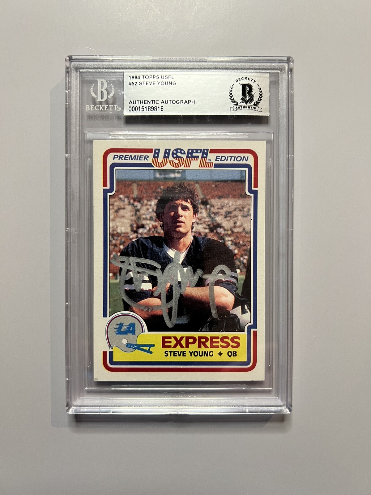 Steve Young Autographed Memorabilia | Signed Photo, Jersey ...