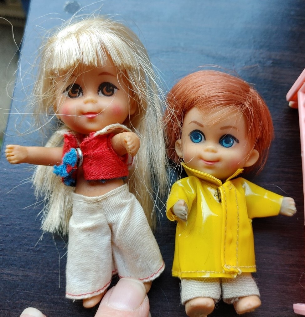 VINTAGE 1960’s MATTEL LIDDLE KIDDLES RARE TOYS Dolls Boy Girl Crib | eBay