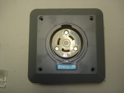 Hubbell HBL2620SR2 30A Twist-Lock Receptacle 2P 3W 250Vac L6-30R | eBay