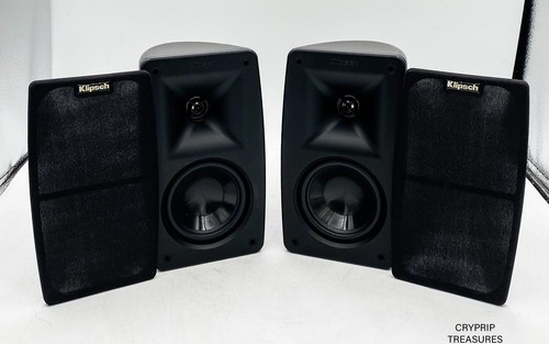 (2) PAIR Klipsch Quintet V SATELLITE SPEAKERS W/ GRILLE | eBay