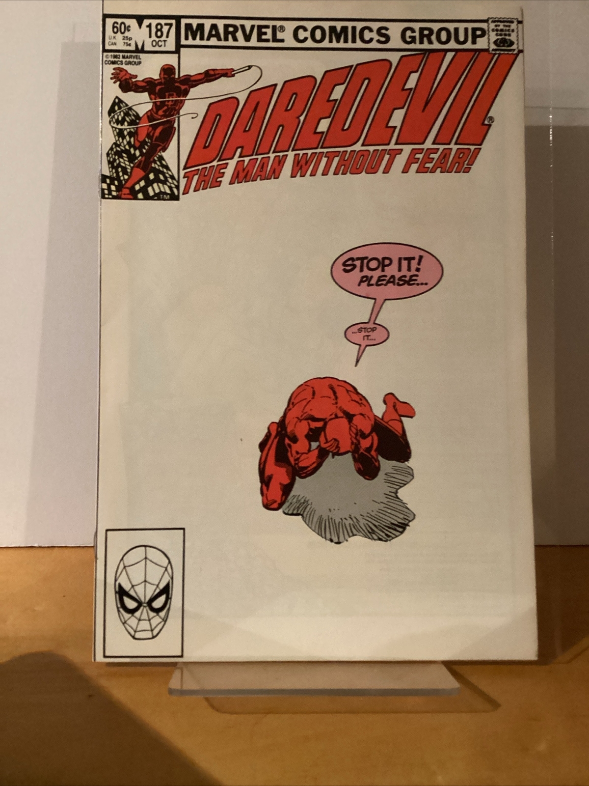 Daredevil #187 (1982 1st Series Marvel) Frank Miller, Klaus Janson NM ...