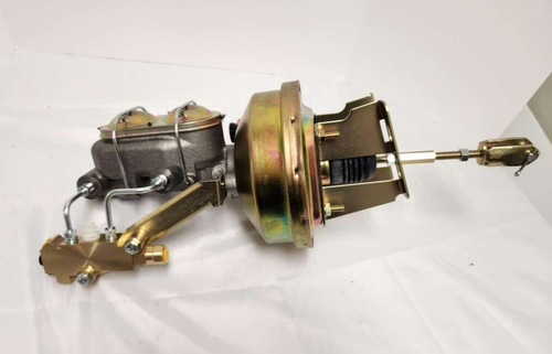 1955-57 Chevy Car 210 Bel Air 8" Power Brake Booster Master Disc Drum ...