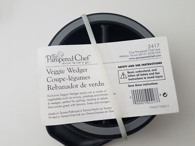 Pampered Chef Veggie Wedger #2417 New, opened package | eBay