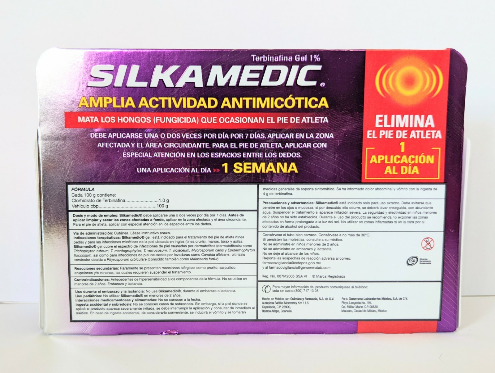 2 PACK! Silka Medic Mexico 30g Elimina El Pie De Atleta 650240005398 | eBay