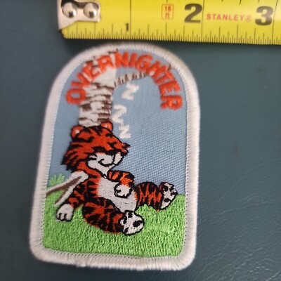 Girl Boy Cub Overnight Trip Patch Crest Badge Scout Tiger Sleep | eBay
