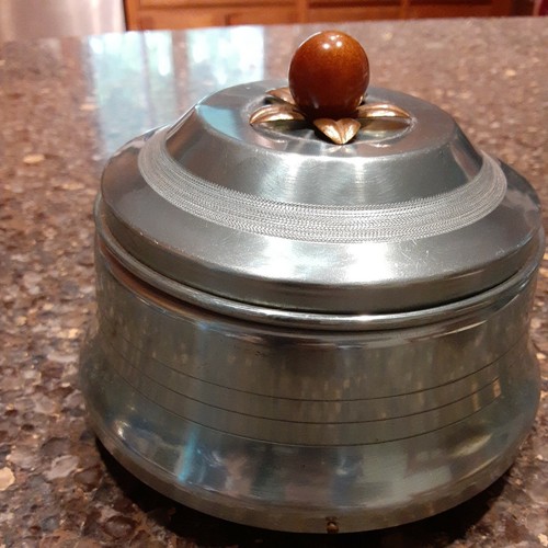 Vintage DI ALPEN Vanity Powder/ Trinket Music Box ~ 1950's | eBay