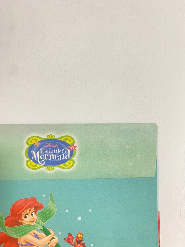 Ariel Flounder The Little Mermaid Disney Fan Limited Envelope Sea Shell ...