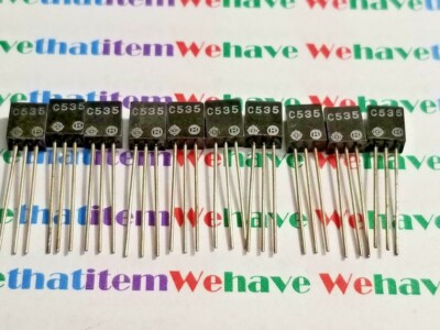 2SC535 / C535 / CROSSES TO NTE107 / ECG107 / 10 PIECES (qzty) | eBay