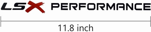 10pcs LSX Performance Hood Engine Decals LT1 LT4 Emblem Stickers (Black ...