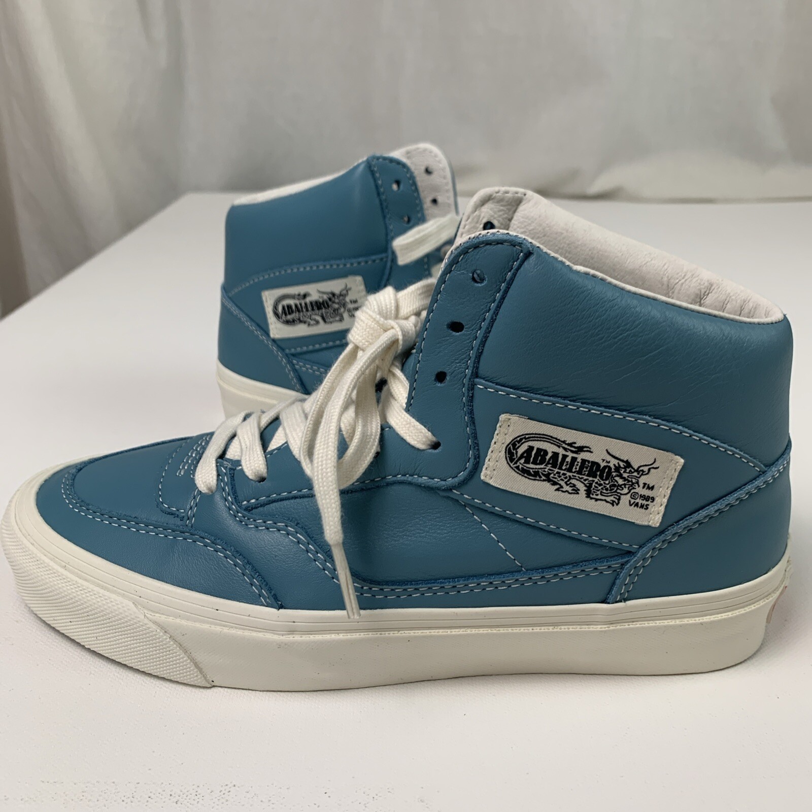 Vans Vault x Steve Caballero Mens 5.5 OG Full Cab LX Adriatic Blue ...