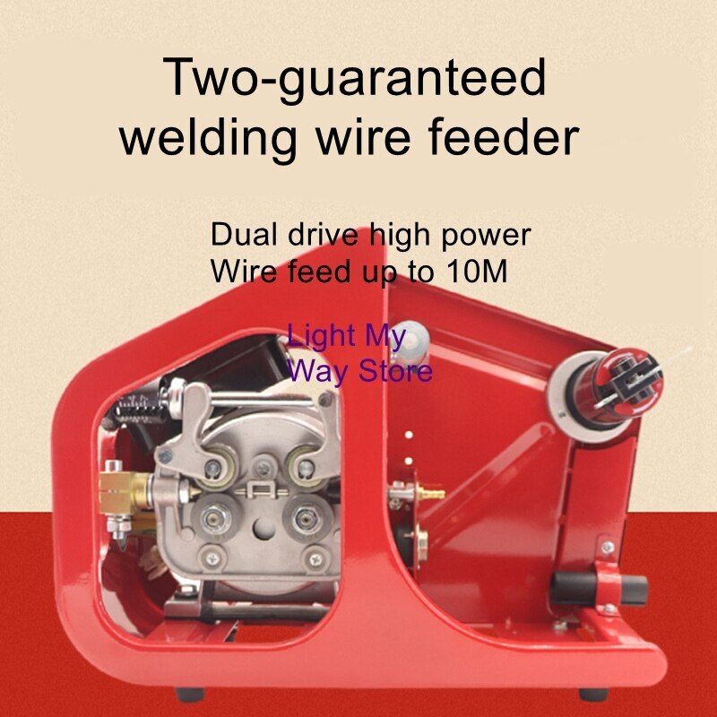 Dual Drive Wire Feeder NB350A/500A with Six Cores Universal Model Head ...