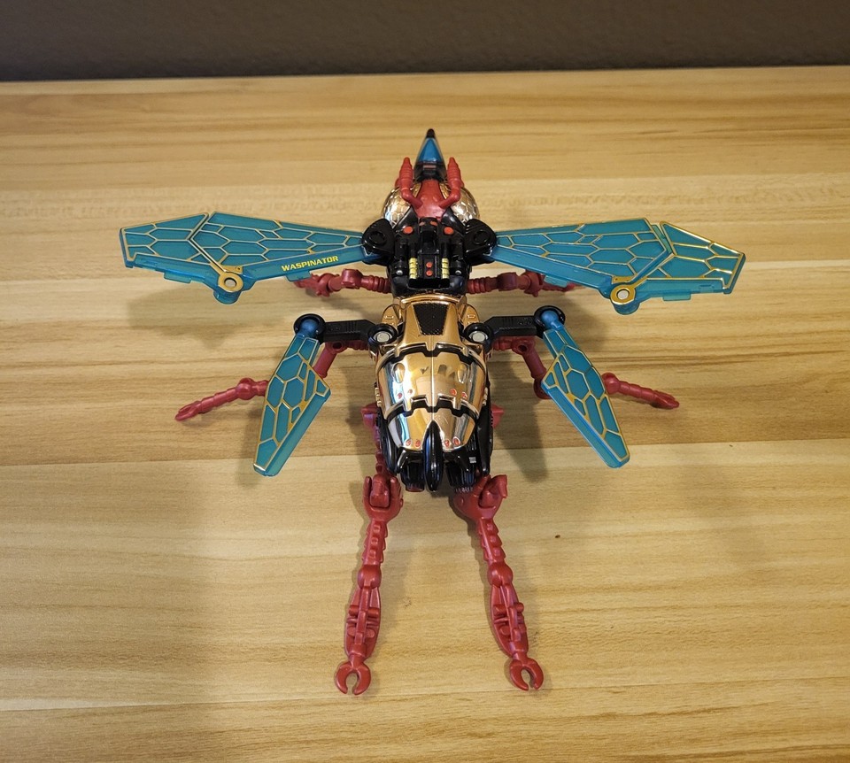 1998 Vintage Hasbro Transformers Beast Wars Waspinator Transmetal ...