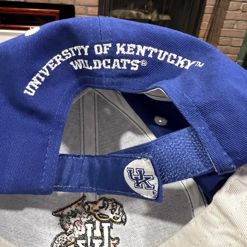 UK Wildcats University Of Kentucky Blue & White Cap/Hat Cap smith Brand ...