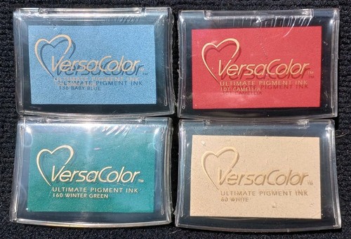 VersaColor Versa Color Stamping Ink Pads Lot Of 4 New Sealed | eBay