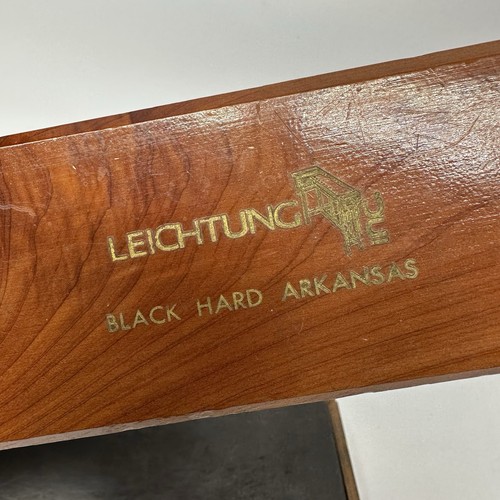 Leichtung Knife Sharpening Stone Hard Arkansas Super Fine | eBay