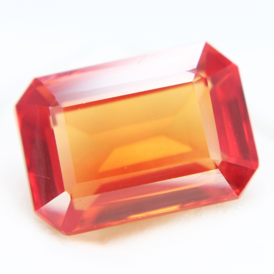 9.50 Ct Natural Spessartite Orange Garnet Emerald Loose Gemstones ...