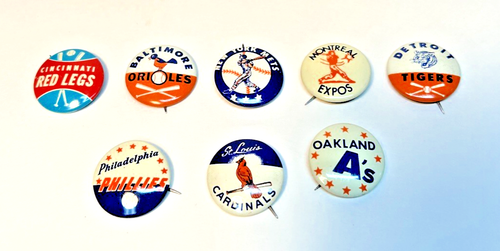 8 Crane Potato Chips MLB Baseball Pins Pinback | eBay
