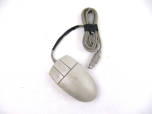 LOGITECH M-S35 MOUSE PS2 PS/2 TRACKBALL TRACK BALL THREE BUTTON VINTAGE ...