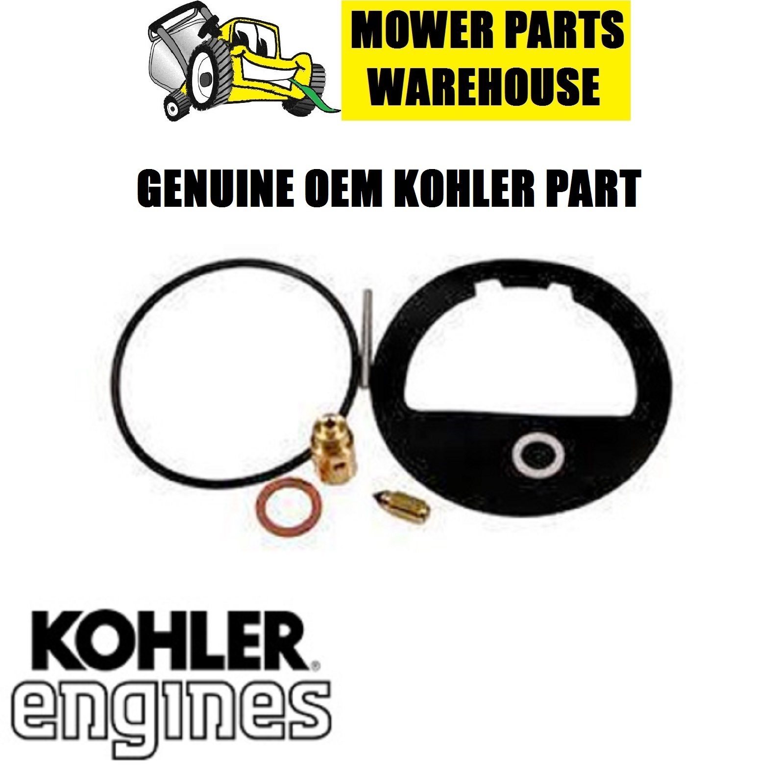 NEW OEM KOHLER CARB CARBURETOR KIT 25 757 01-S REBUILD K 241 301 321 ...