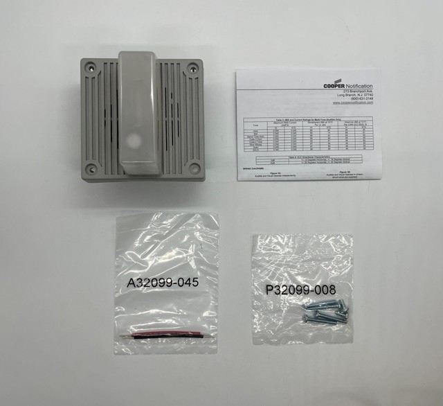 Wheelock MT4-115-WH-VNS Multitone Horn Strobe - Gray for sale online | eBay