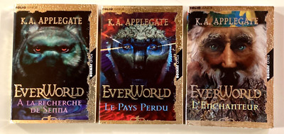 EVERWORLD tomes 1 à 3 K.A. Applegate roman jeunesse poche fantasy | eBay