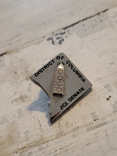 District of Columbia Jaycees JCI Senate silver tone Lapel Pin et | eBay