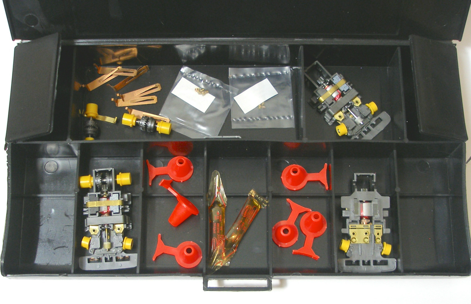 1992 TYCO TCR Total Control Racing Slot less Car Ready to Run 6 CAR ...