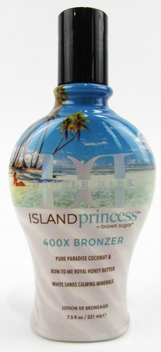 Brown Sugar Island Princess Tanning Bed Lotion 7.5 oz Double Dark 400X ...