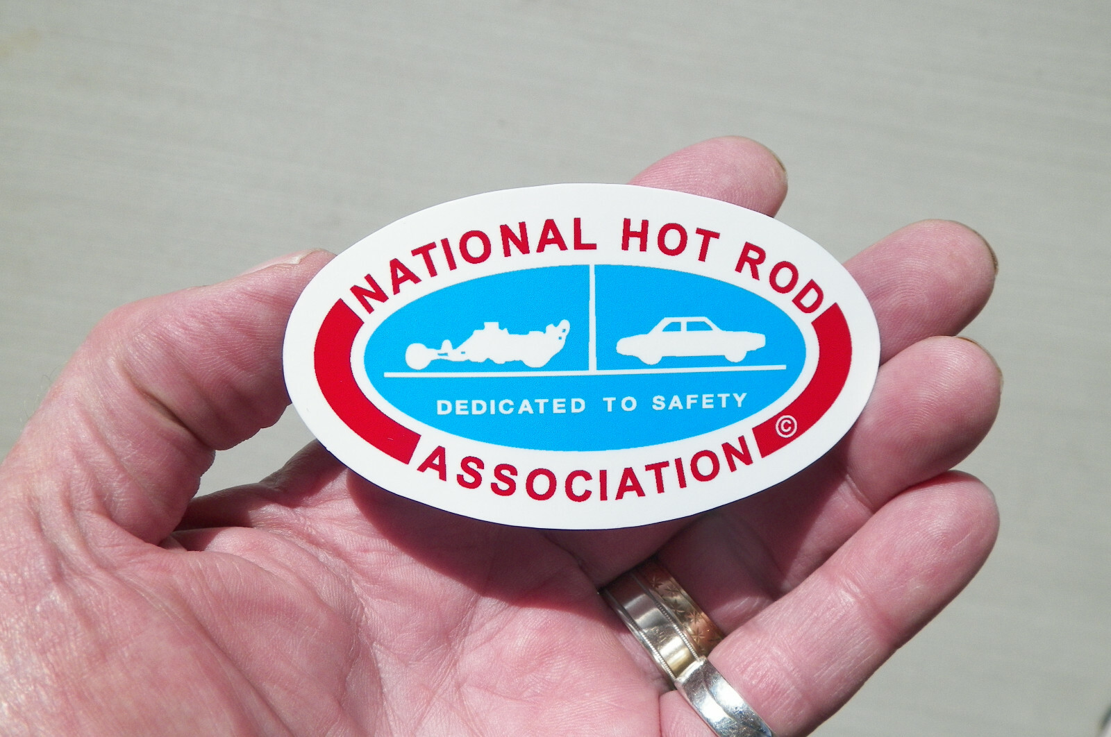 RARE/Vintage Style NHRA Logo "Fueler" 'n "Car" Drag Racing Sticker ...