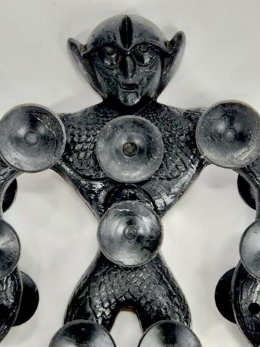 Vintage 1978 Mattel Suckerman Green/Red/Black Alien Monster Suction Lot ...