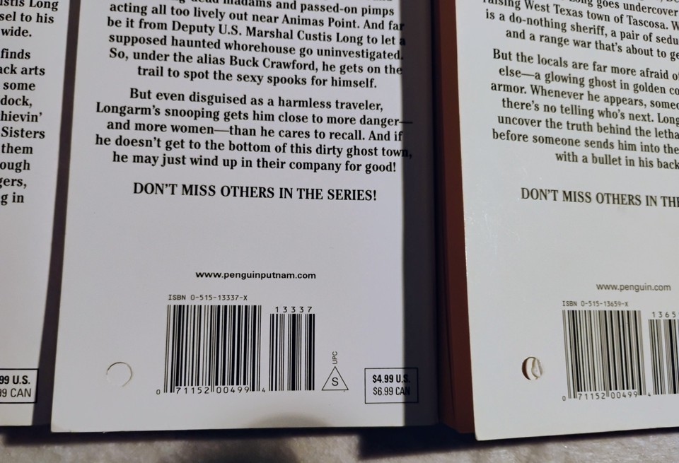 Lot of 21 WESTERNS Paperbacks 19 Longarm & 2 Lone Star Tabor Evans ...