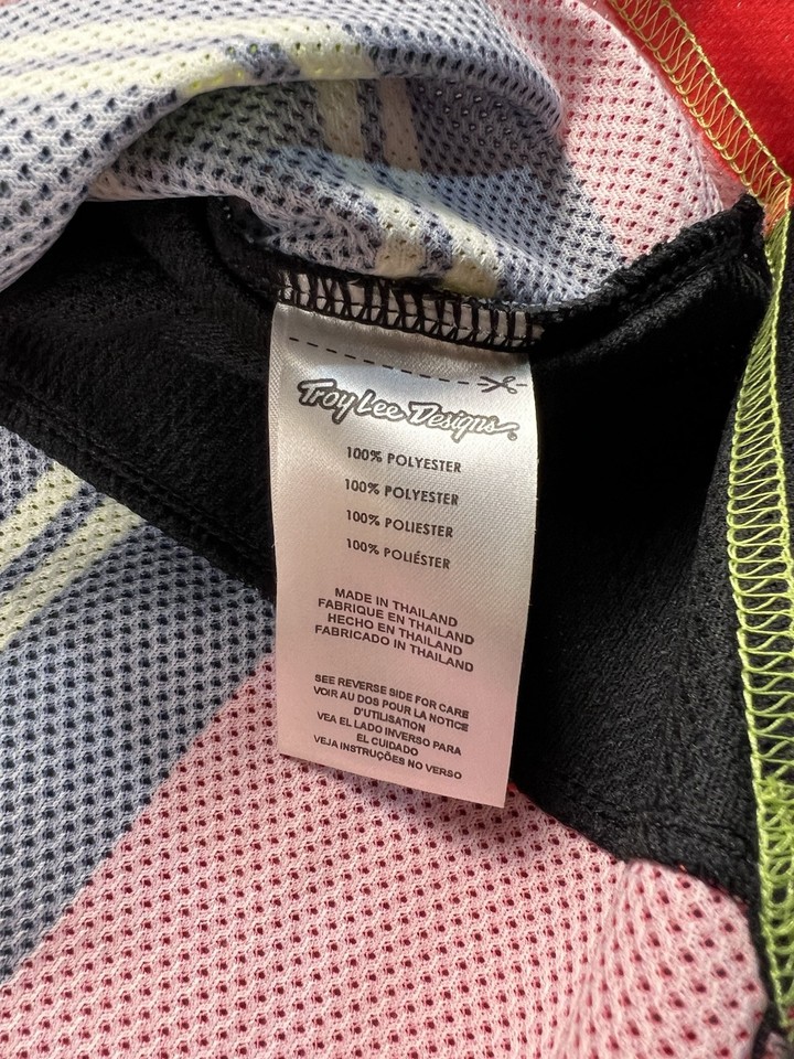 Troy Lee Designs Skyline Striped Motocross Jersey Bike Racing Kit - Men ...